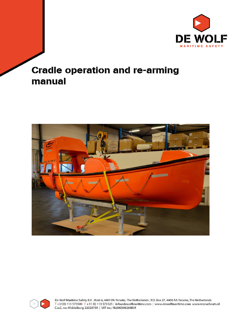 Cradle Operation and Re Arming Manual | PDF