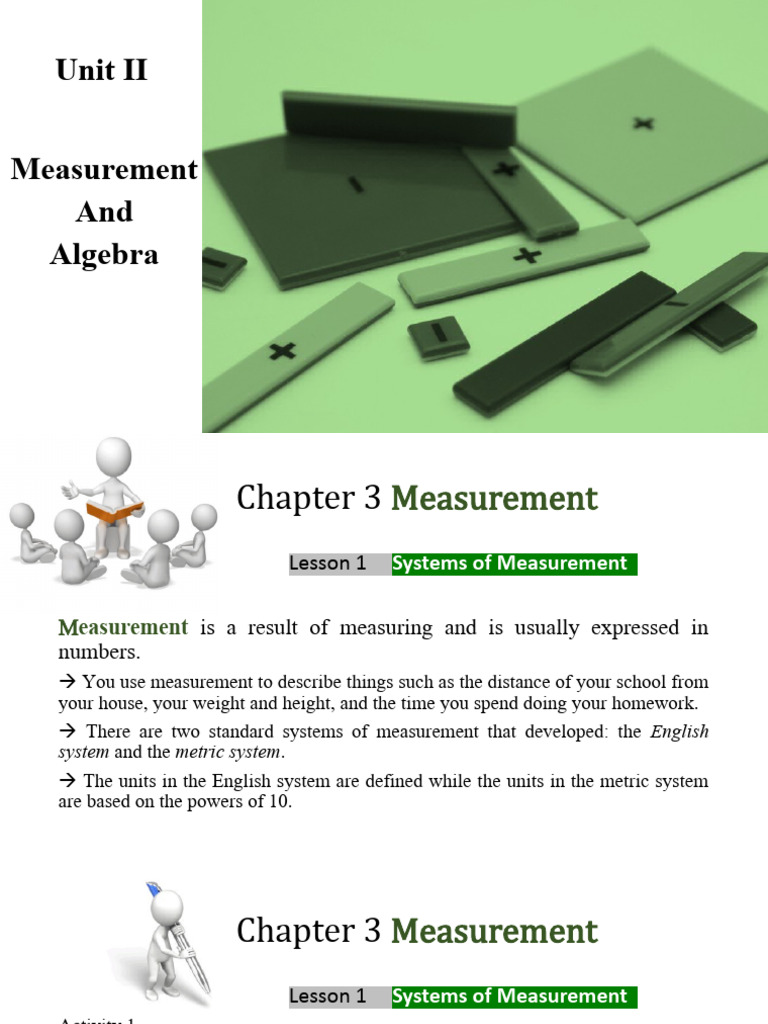 Mathematics 7 - UNIT II | PDF | Polynomial | Measurement