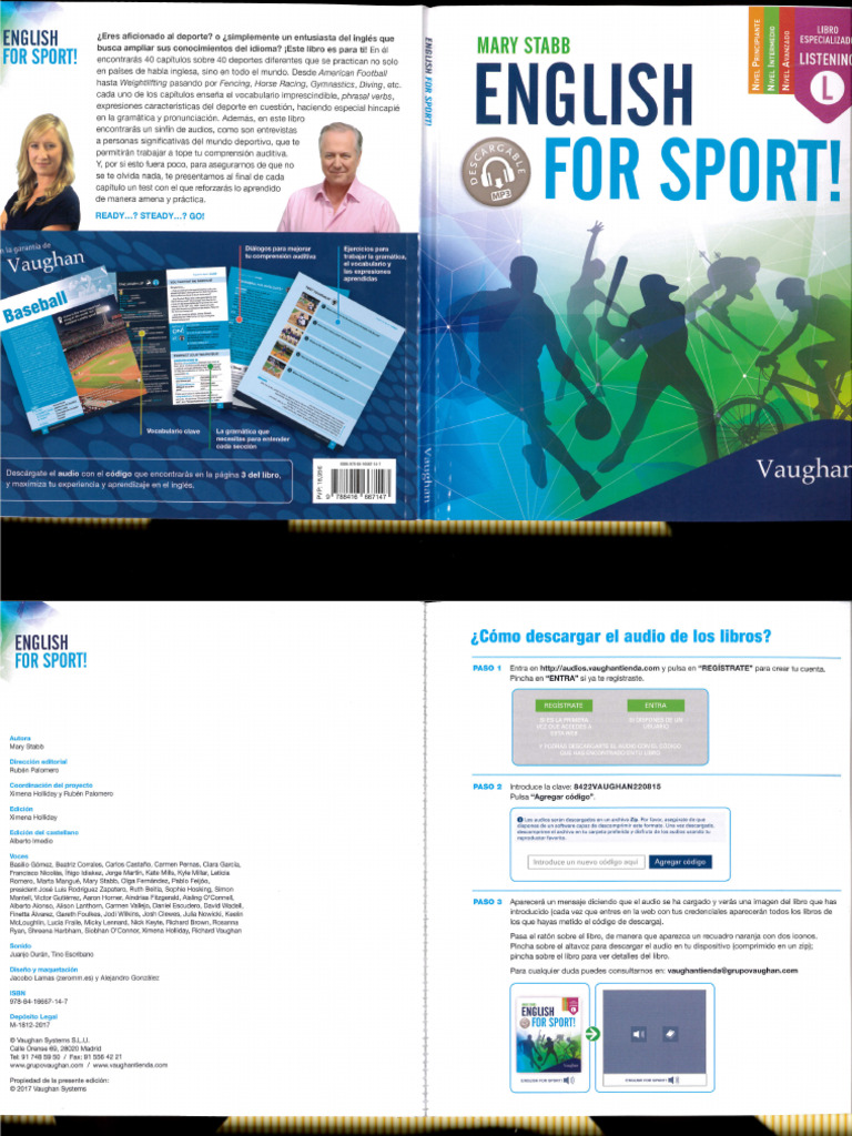English For Sport | PDF