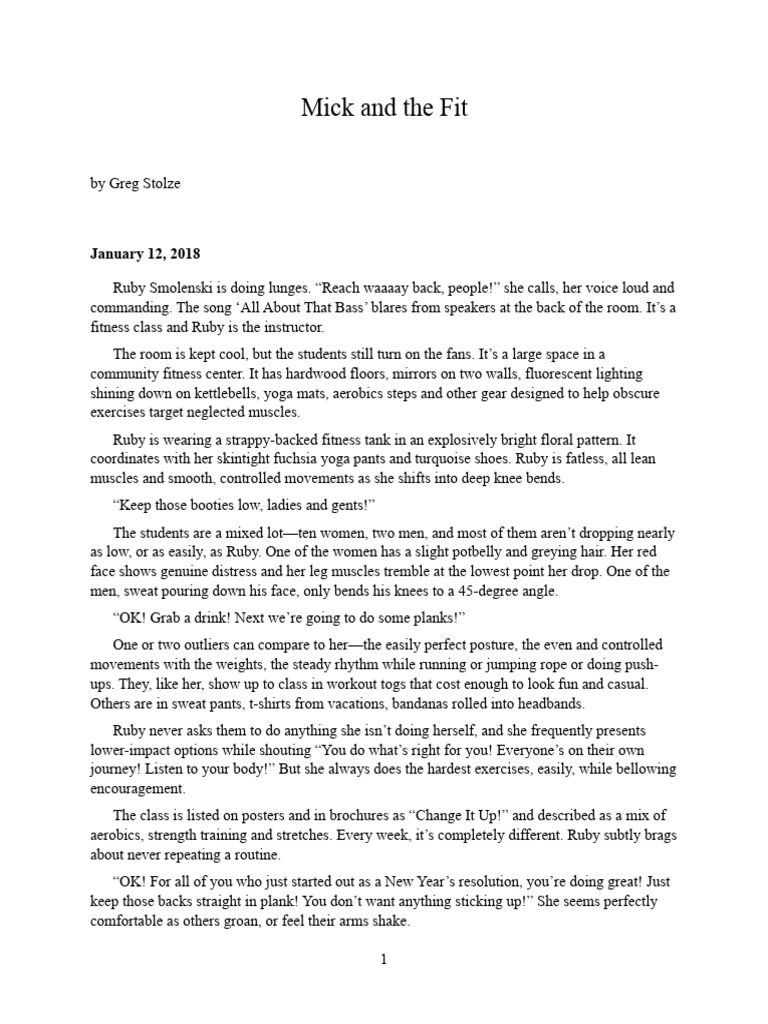 Mick The Fit | PDF | Barcode