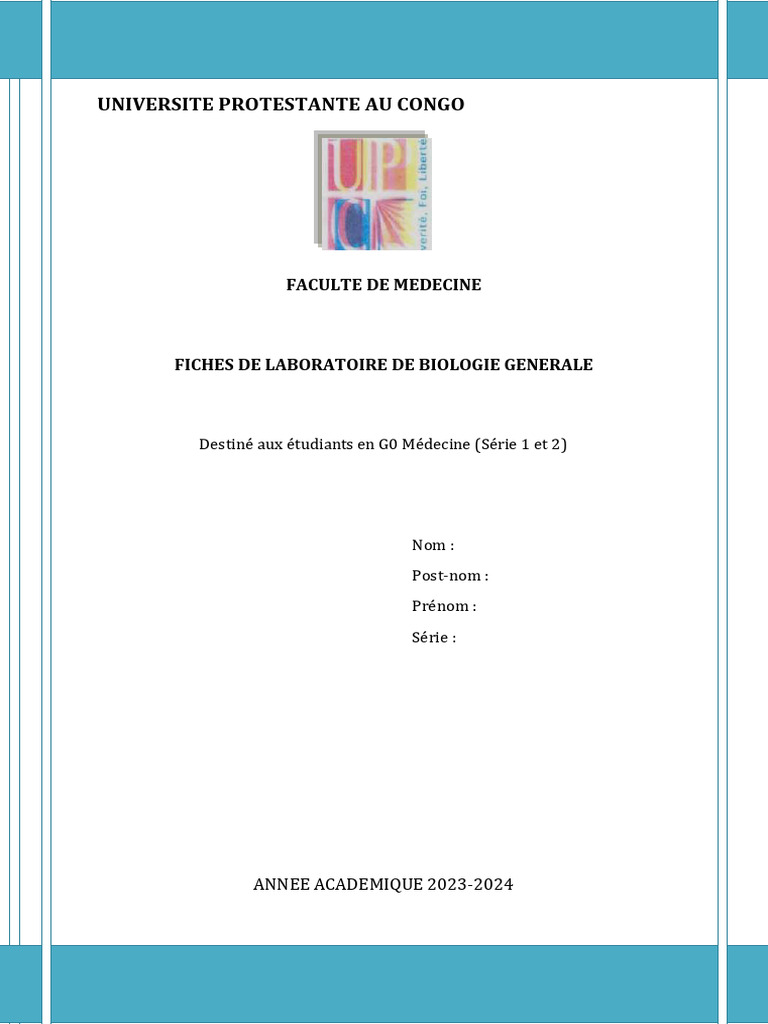 Fiche Labo Upc | PDF
