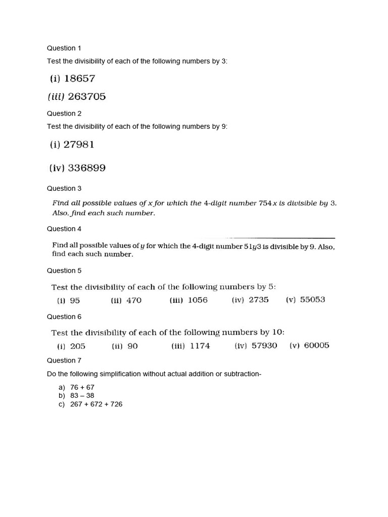 Playing With Numbers-WS1 | PDF | Teaching Methods & Materials | Home & Garden