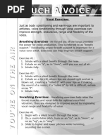 Vocal Loudness Exercises Guide | PDF | Exhalation