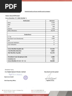 CTC Calculator and Salary Breakdown | PDF | Microsoft Excel | Employment