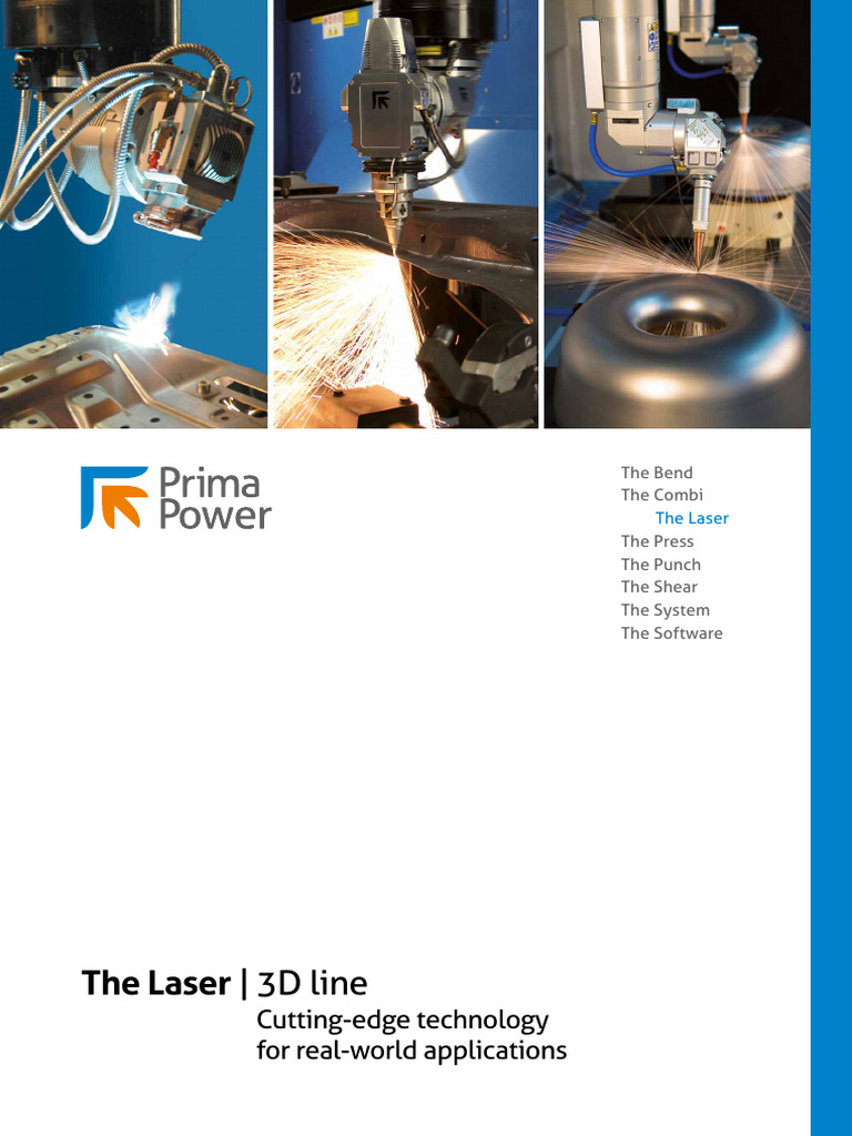 Prima Power GAMMA Laser 3D EN | PDF | Technology & Engineering