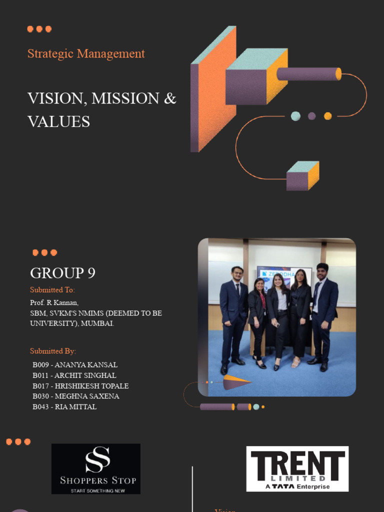 Vision & Mission | PDF | Sustainability | Economies