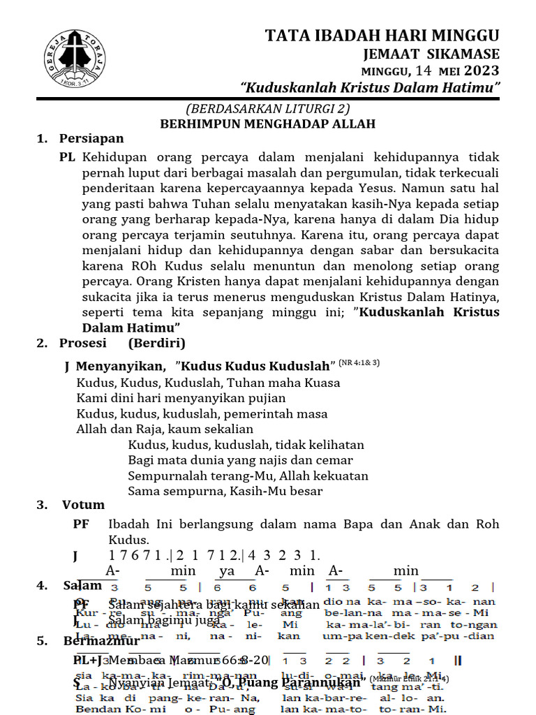 14 Mei 2023 Word | PDF