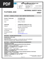 MSDS For Fyrquel EHC-N | PDF | Dangerous Goods | Toxicity