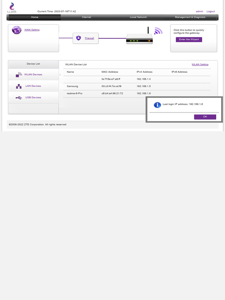 ZXHN H188a V6.0 | PDF