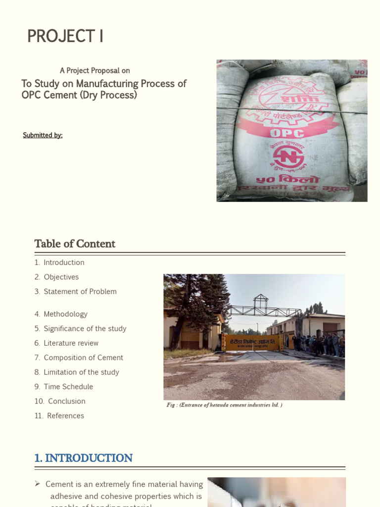 Cement Factory Visit Report | PDF | Cement | Mill (Grinding)