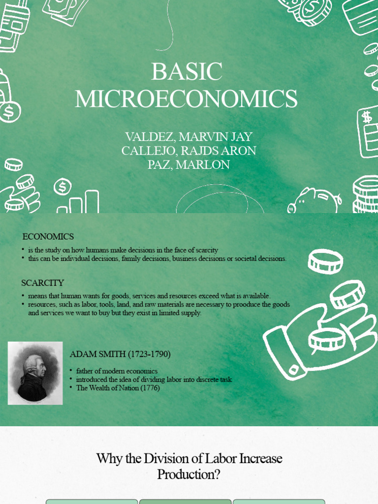 Basic Micro | PDF | Demand | Economic Equilibrium