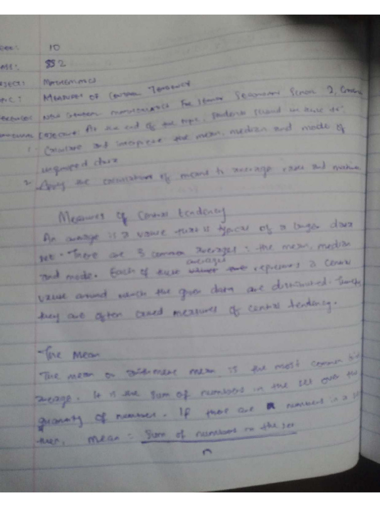 Ss2 Mathematics | PDF