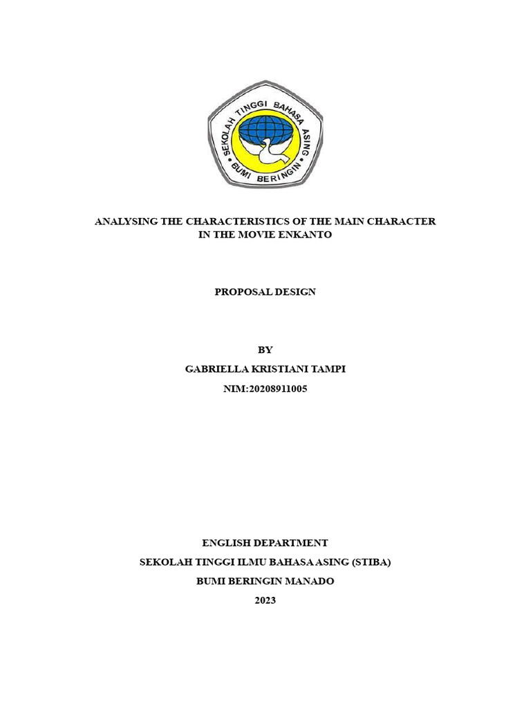 TUGAS Proposal Design | PDF