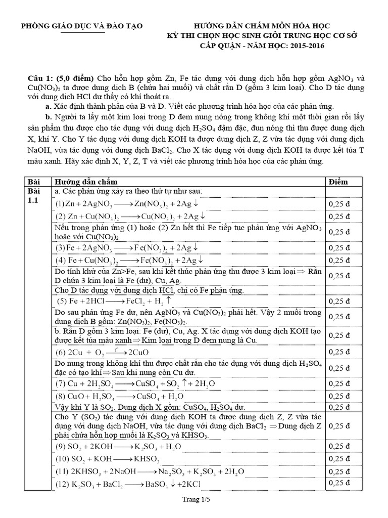 HDC - HSG BT 2015-2016 | PDF