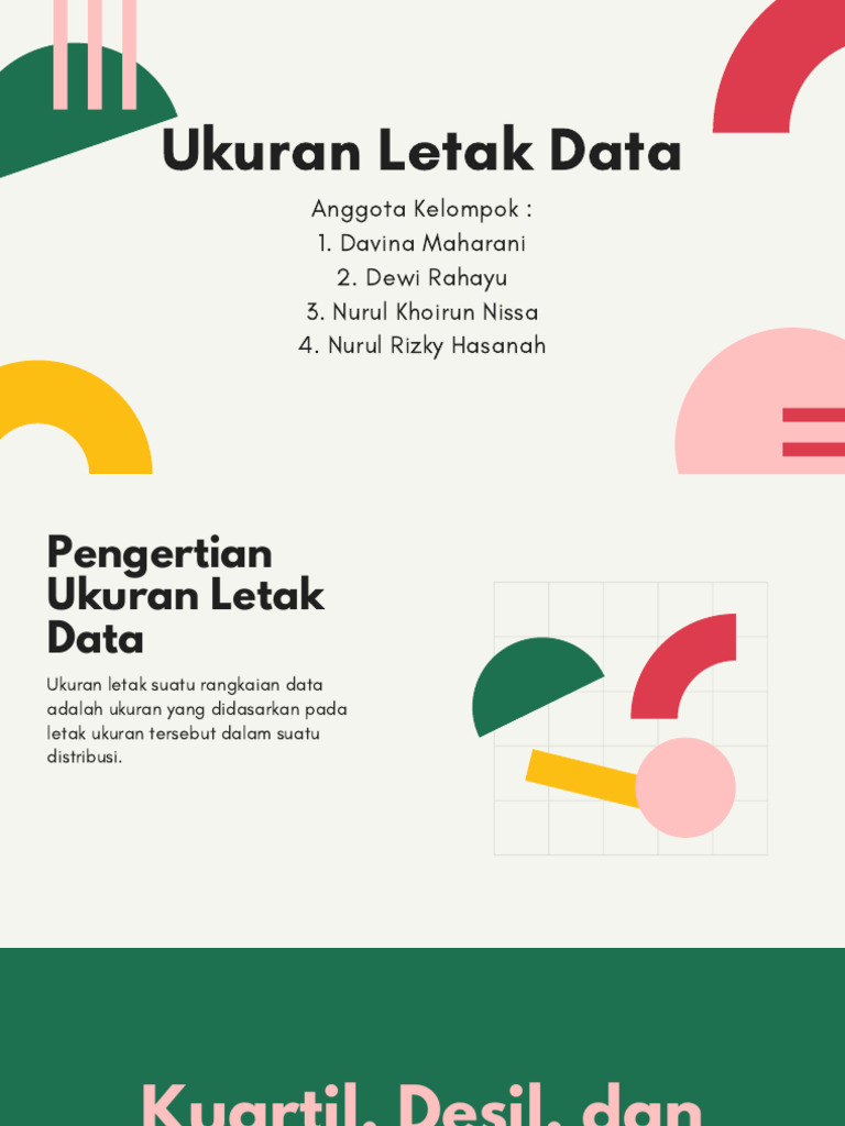 Ukuran Letak Data | PDF | Metode & Bahan Ajar