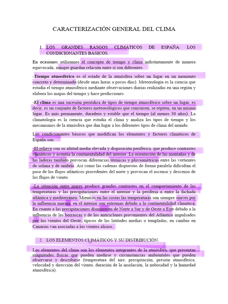 CLIMA | Descargar gratis PDF | Clima | Herida