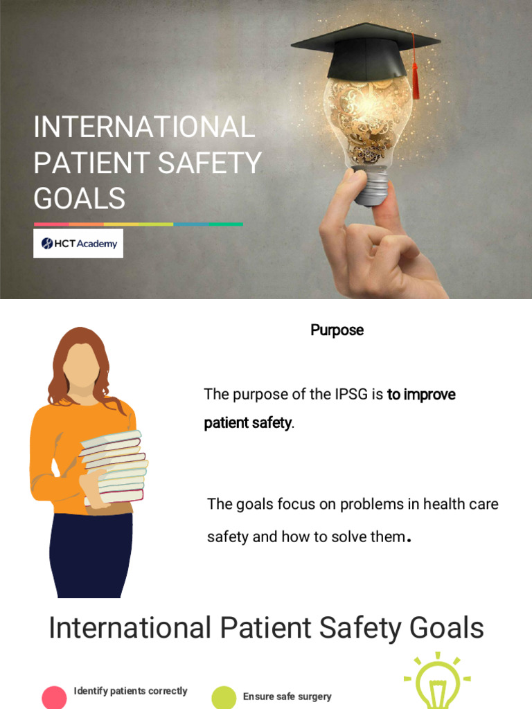 International Patient Safety Goals | PDF | Patient | Patient Safety