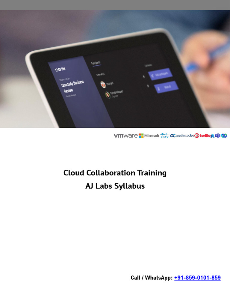 AJ Labs Cloud Collaboration Syllabus | PDF