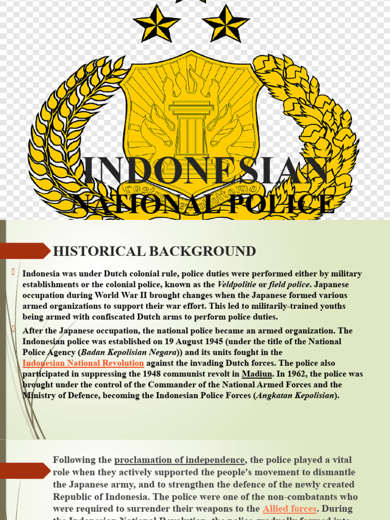 Indonesian Police | PDF | National Security | Justice