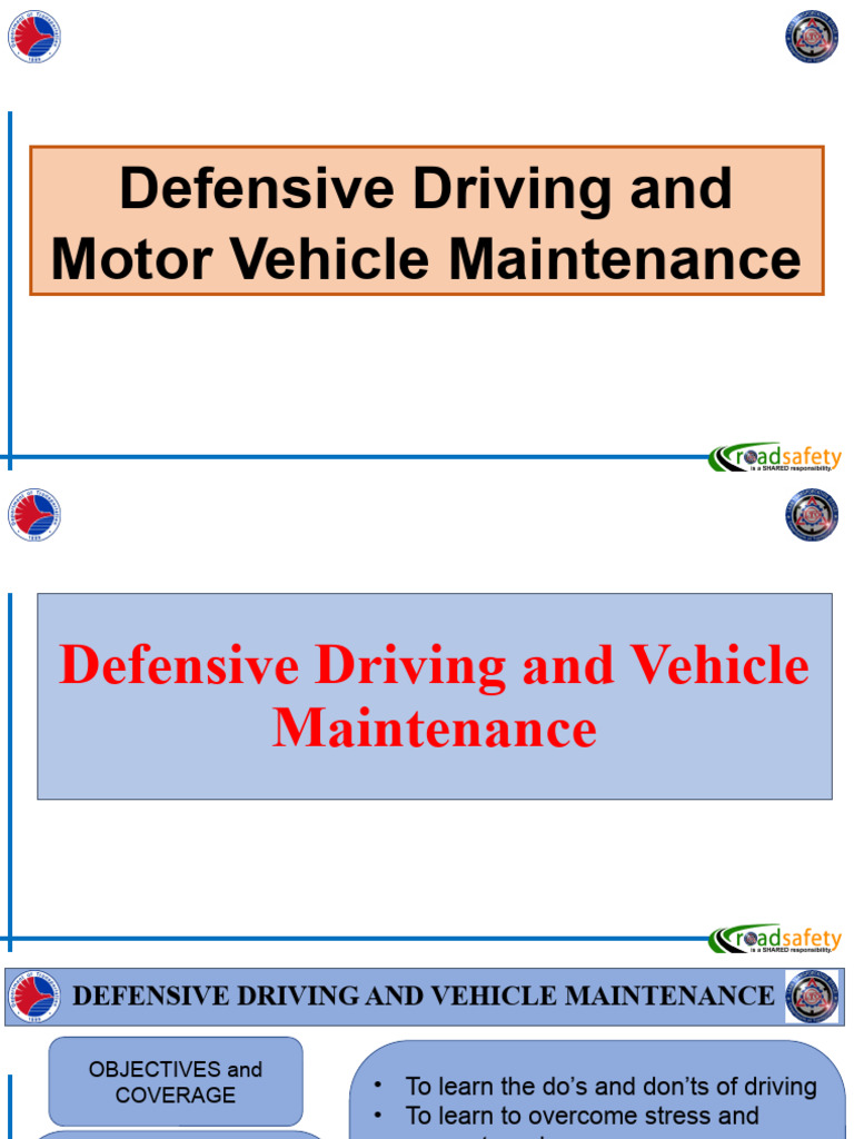 Defensive Driving Disiplina Muna | PDF