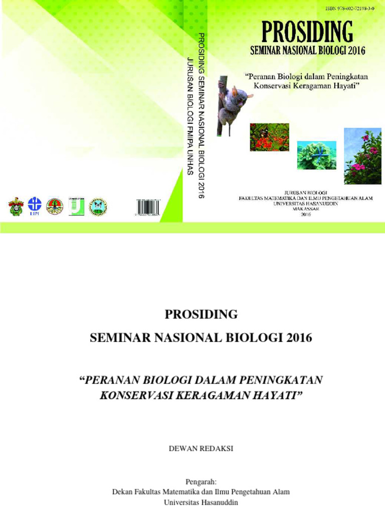2016 - Rubiana & Buchori - Prosiding Semnas Bio Unhas | PDF | Kesehatan Holistik | Agama ...
