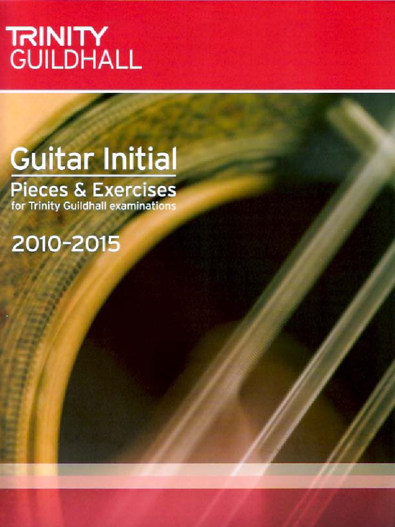 Trinity Guildhall - Pieces & Exercises For Trinity Guildhall ...
