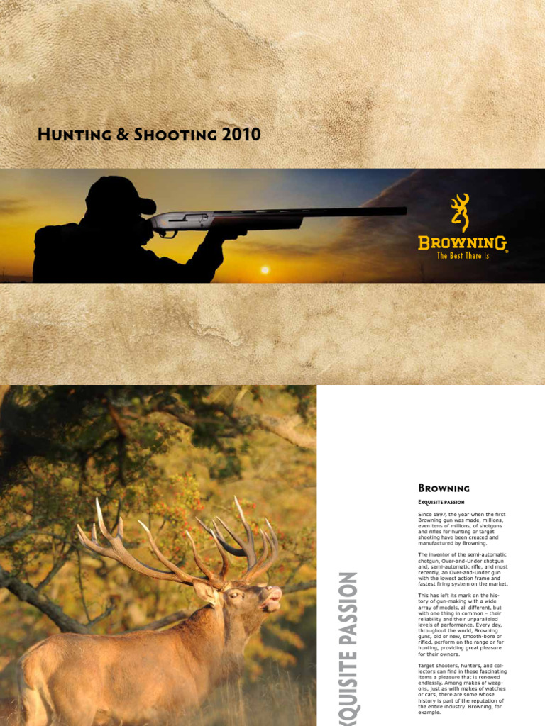 Browning Uk10 | PDF | Shotgun | Firearms