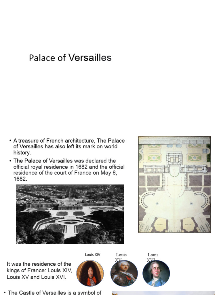 Palace of Versailles | PDF