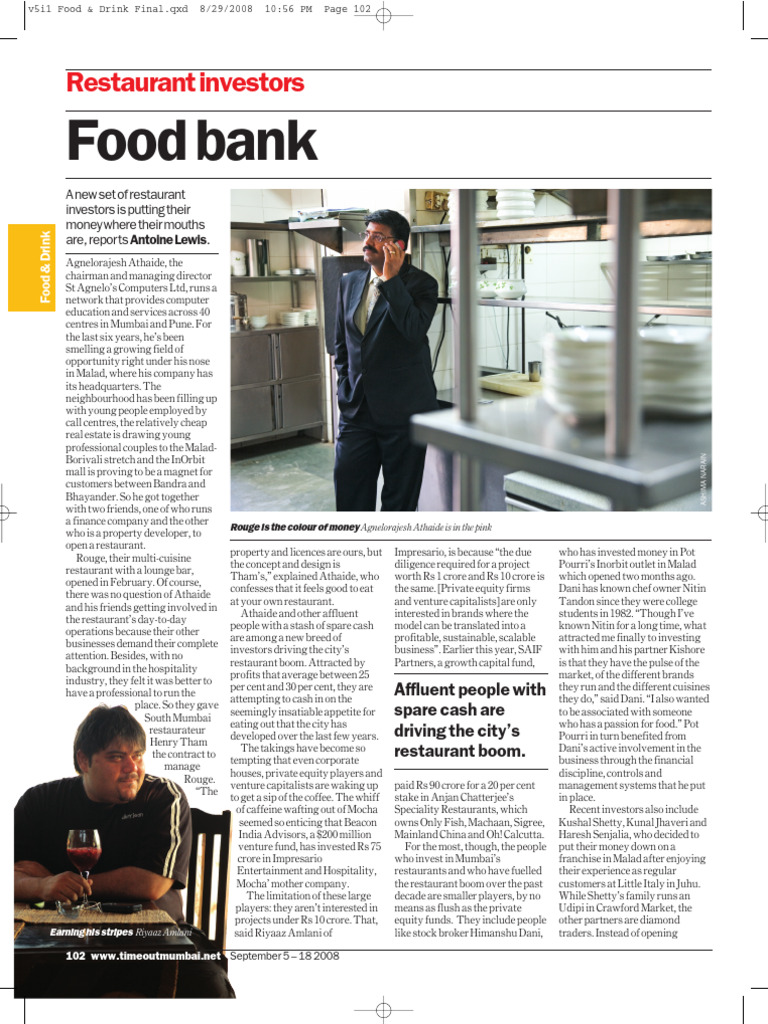 Restaurant Investors | PDF