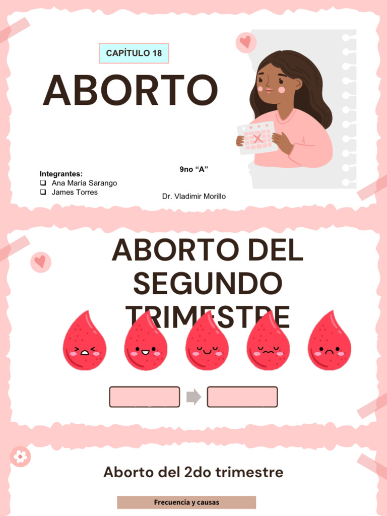 Oborto Del Segundo Tri. DG y TT | PDF | El embarazo | Aborto espontáneo