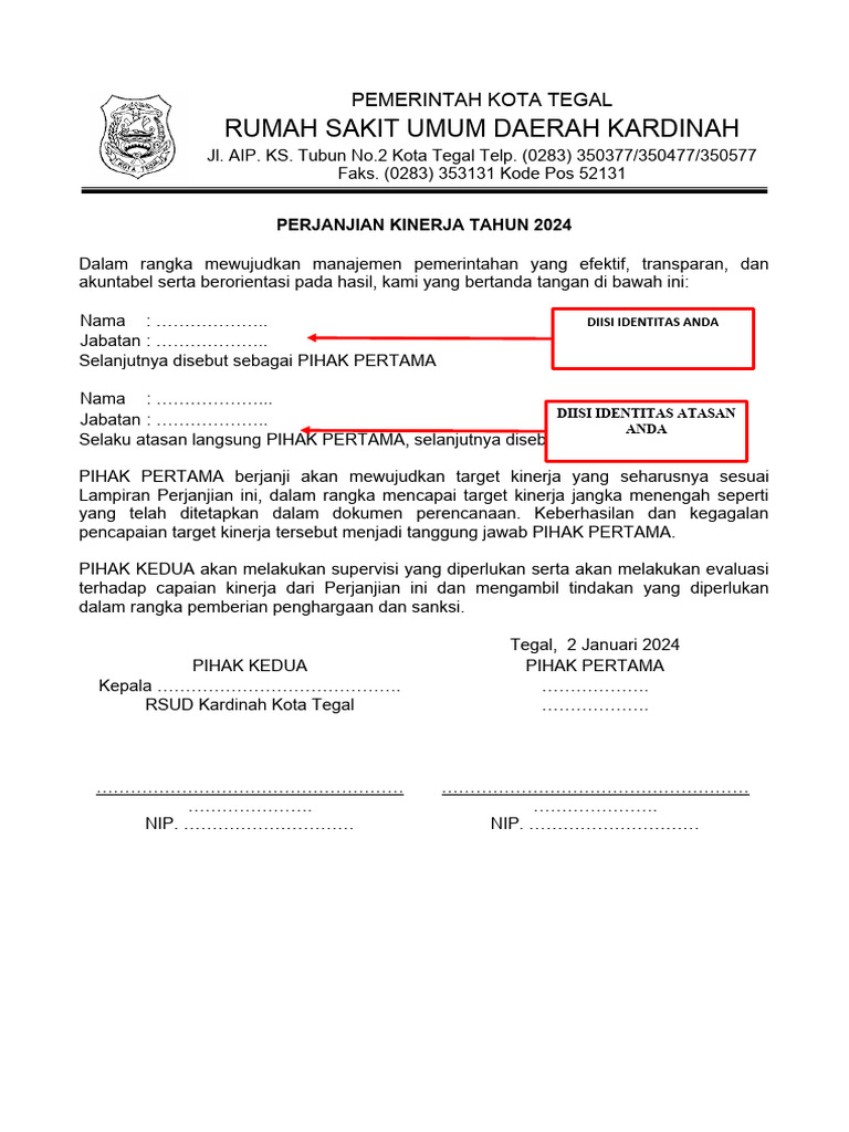 PK 2024 - Contoh | PDF