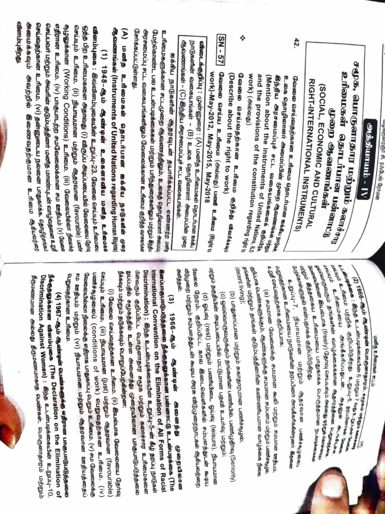 Human Rights Unit-4 | PDF