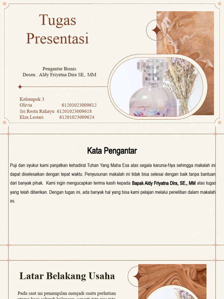 Pemasaran dan Strategi Parfum SE’O | PDF