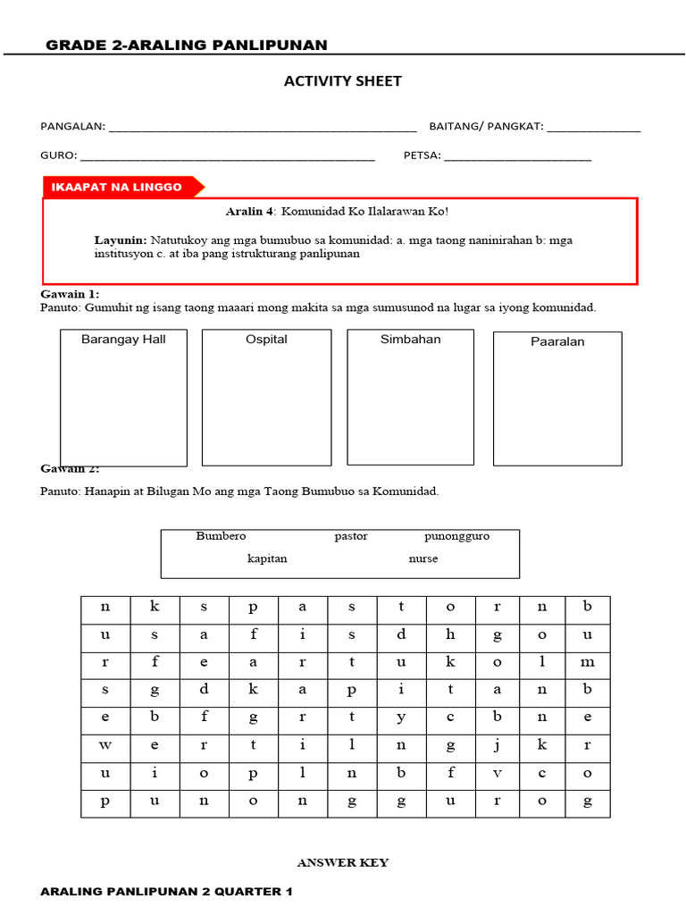 Ap-2-Q1-Activity-Sheet 4 | PDF