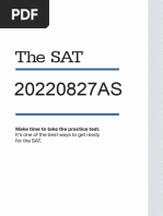Sat Answer Key For Practice Test 2 | PDF | Standardized Tests | Tests