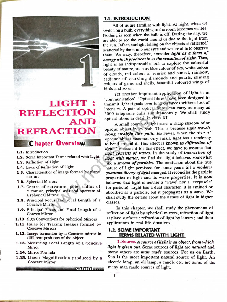 Class 10 Pradeep Physics | PDF