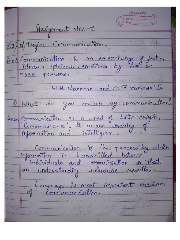 English assignment | PDF