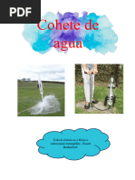Proyecto Cohete de Agua | PDF | Motor de cohete | Botella