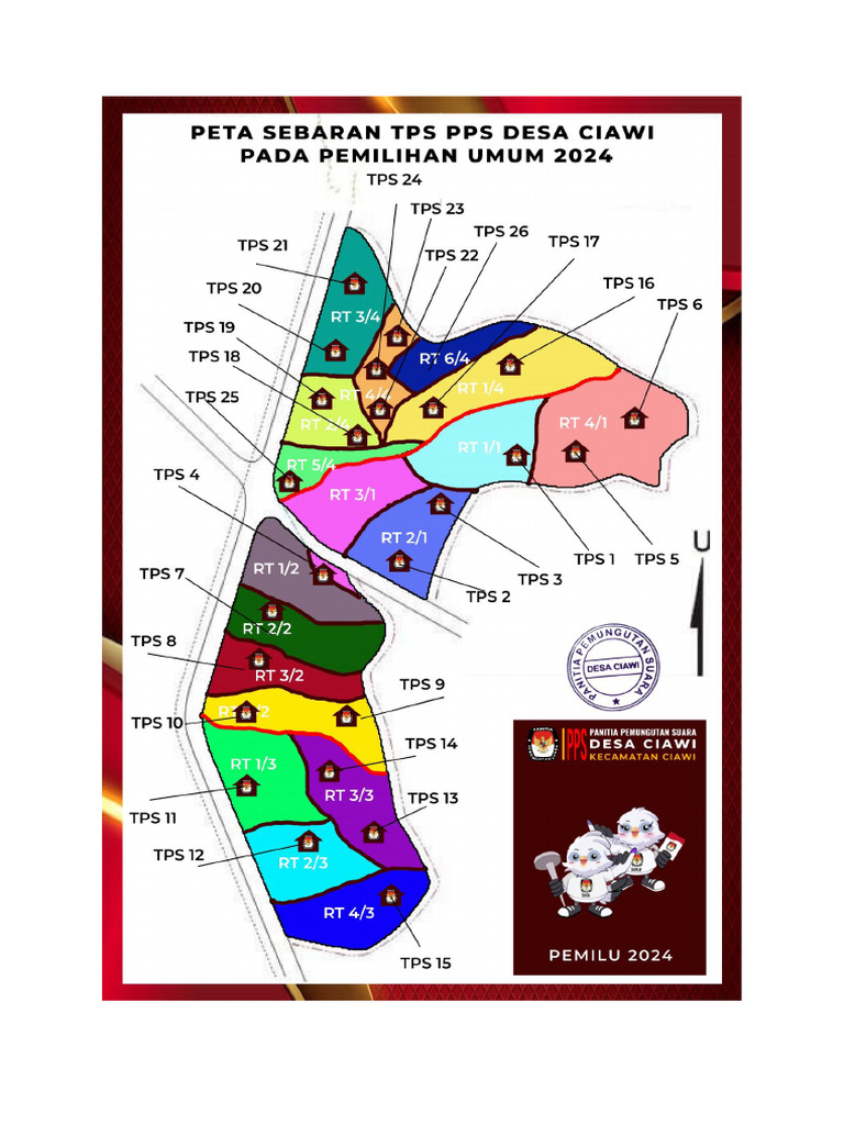 Peta TPS Dan Tikor | PDF