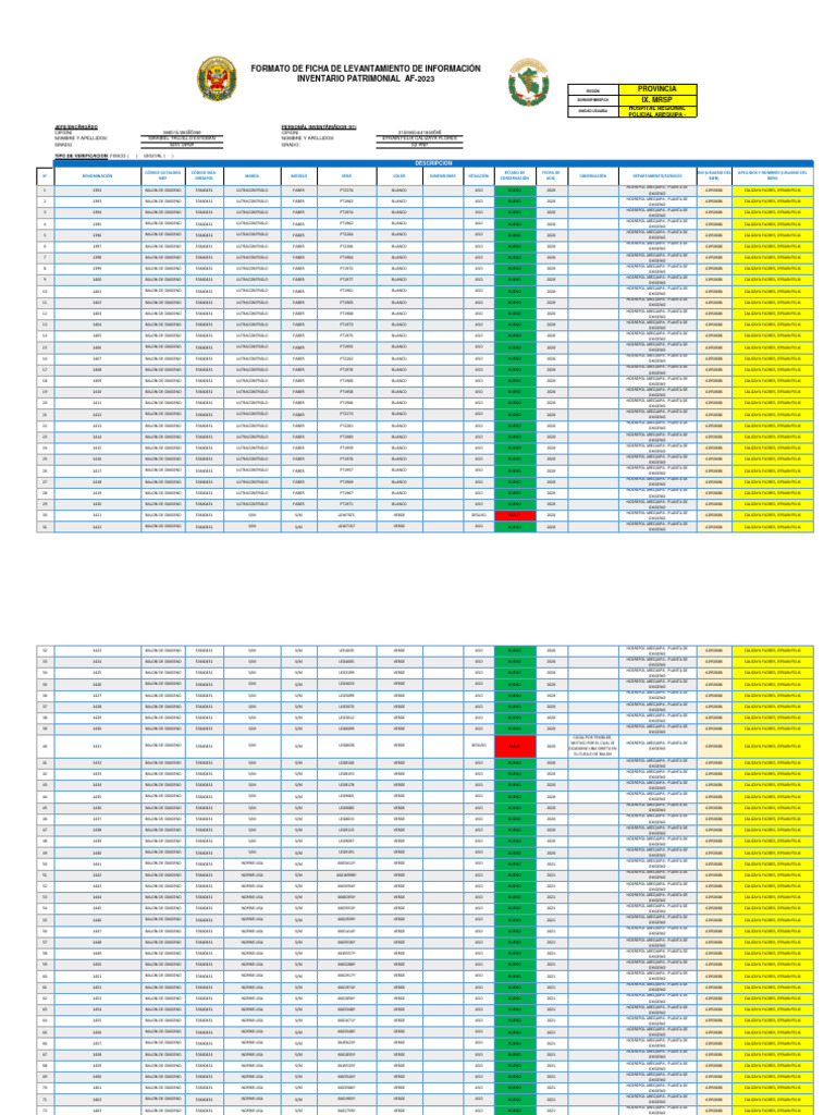 Inventario Af-2023 2 | PDF
