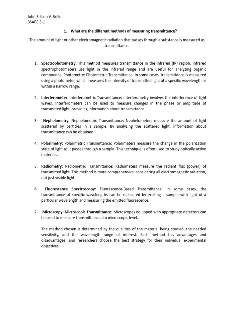 Aben 3513 - John Edison Brillo - Optical | PDF