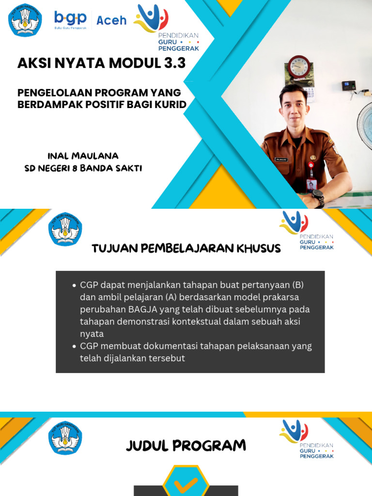 Aksi Nyata Modul 3.3 - Inal | PDF
