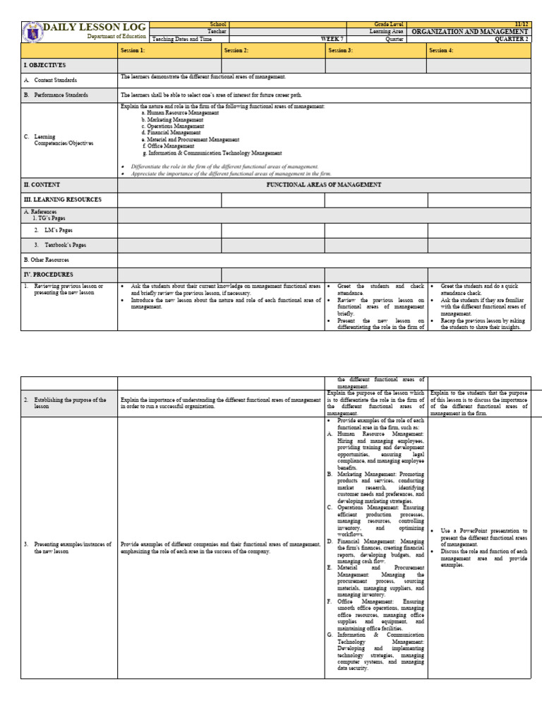 OM Q2 WEEK7 | PDF | Procurement | Learning