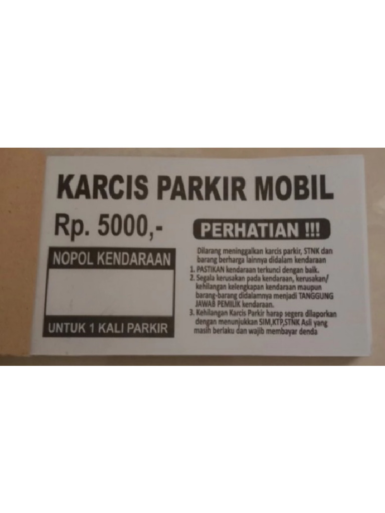 Parkir | PDF