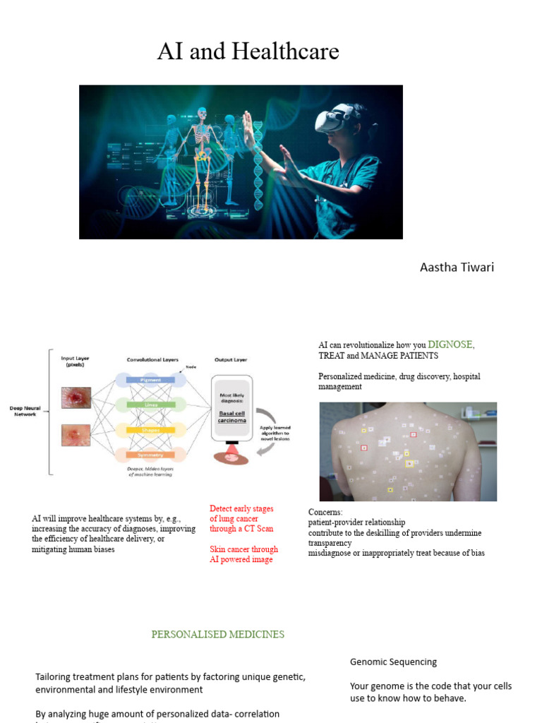 AI and Health Care | PDF | Personalized Medicine | Biotechnology