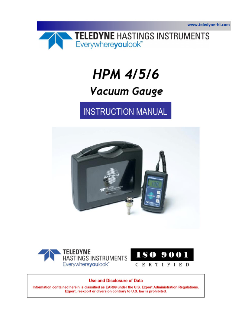 175-HPM 456 Manual | PDF | Electrical Connector | Vacuum Tube