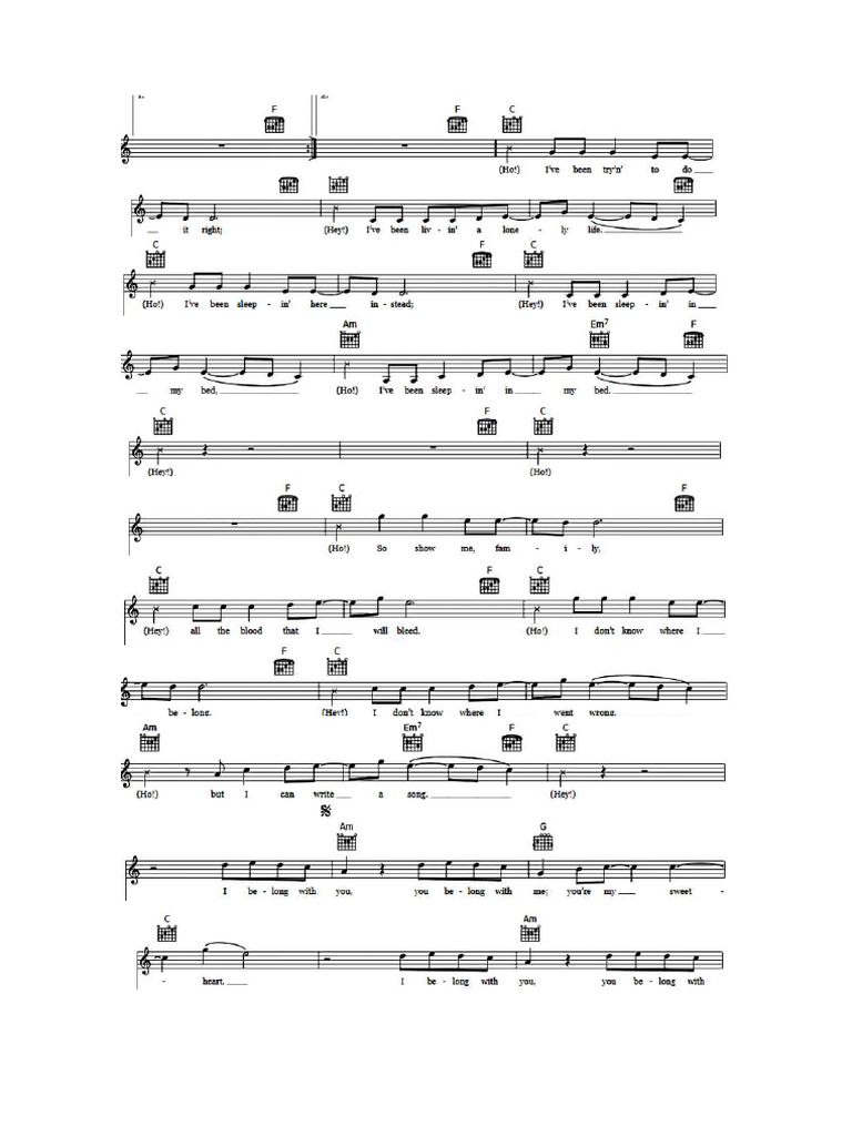 Ho Hey | PDF