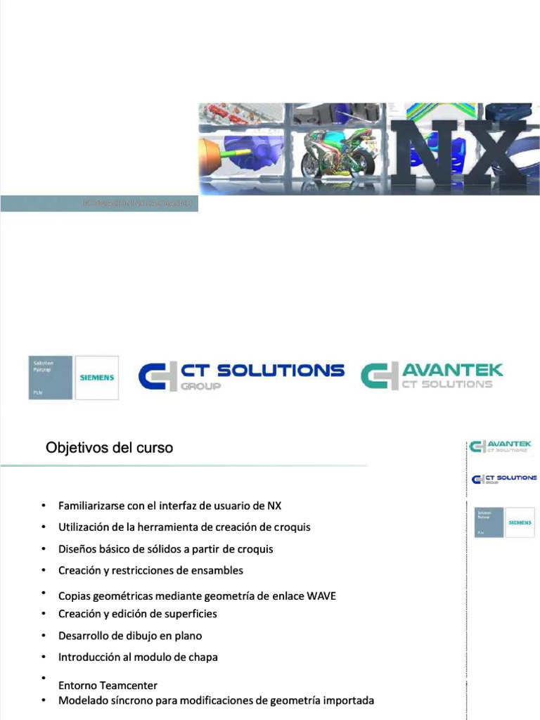 PDF Siemen NX Cad Tutorial Compress | PDF