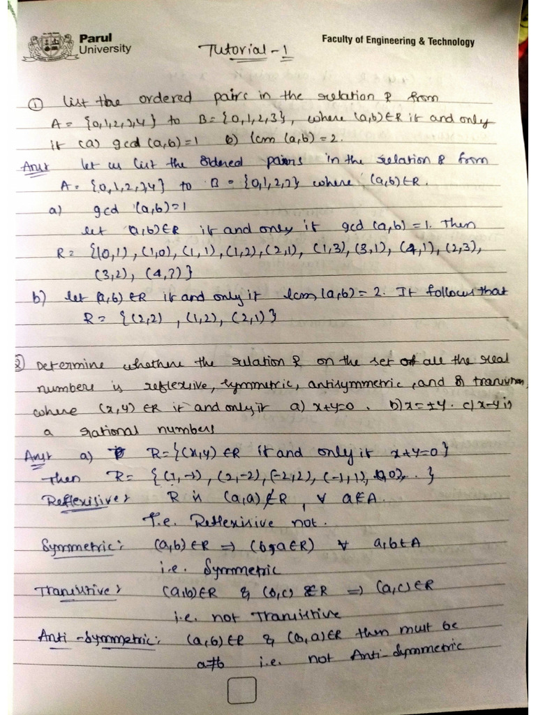 Tutorial Maths | PDF