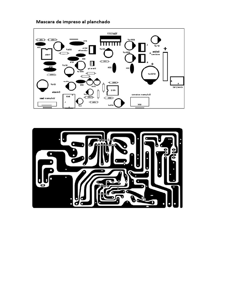 Diagrama de Amplificador TDA7377 | PDF